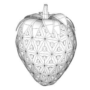 How To Model Strawberry in SketchUp – TutorialsUp