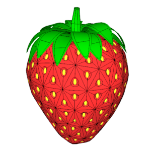 How To Model Strawberry in SketchUp – TutorialsUp