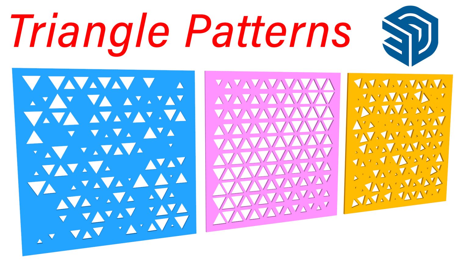 How to Make triangle patterns SketchUp – TutorialsUp