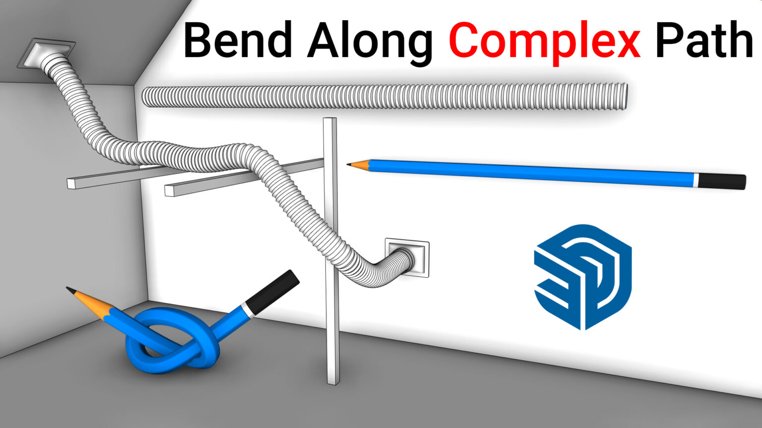 Bend objects Along Complex Path In SketchUp – TutorialsUp